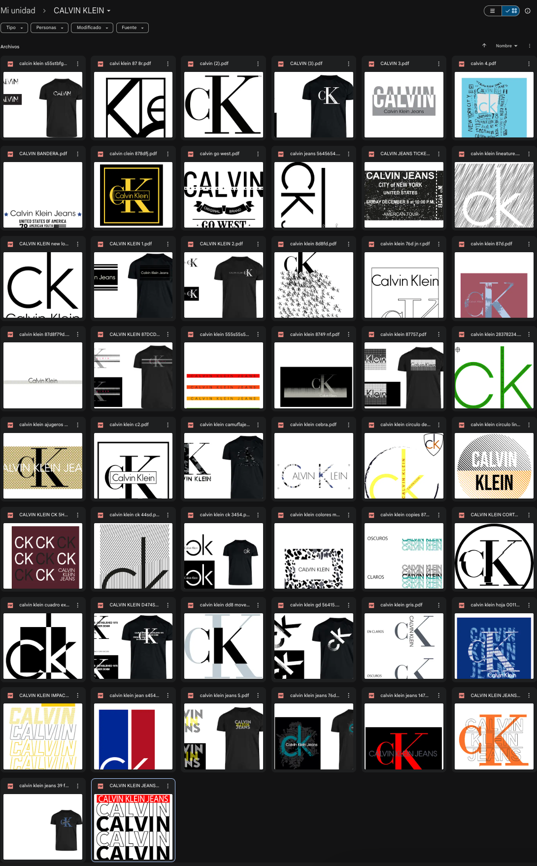 Paquete de 50 diseños de la marca CALK | Producto digital | SuperLab ...