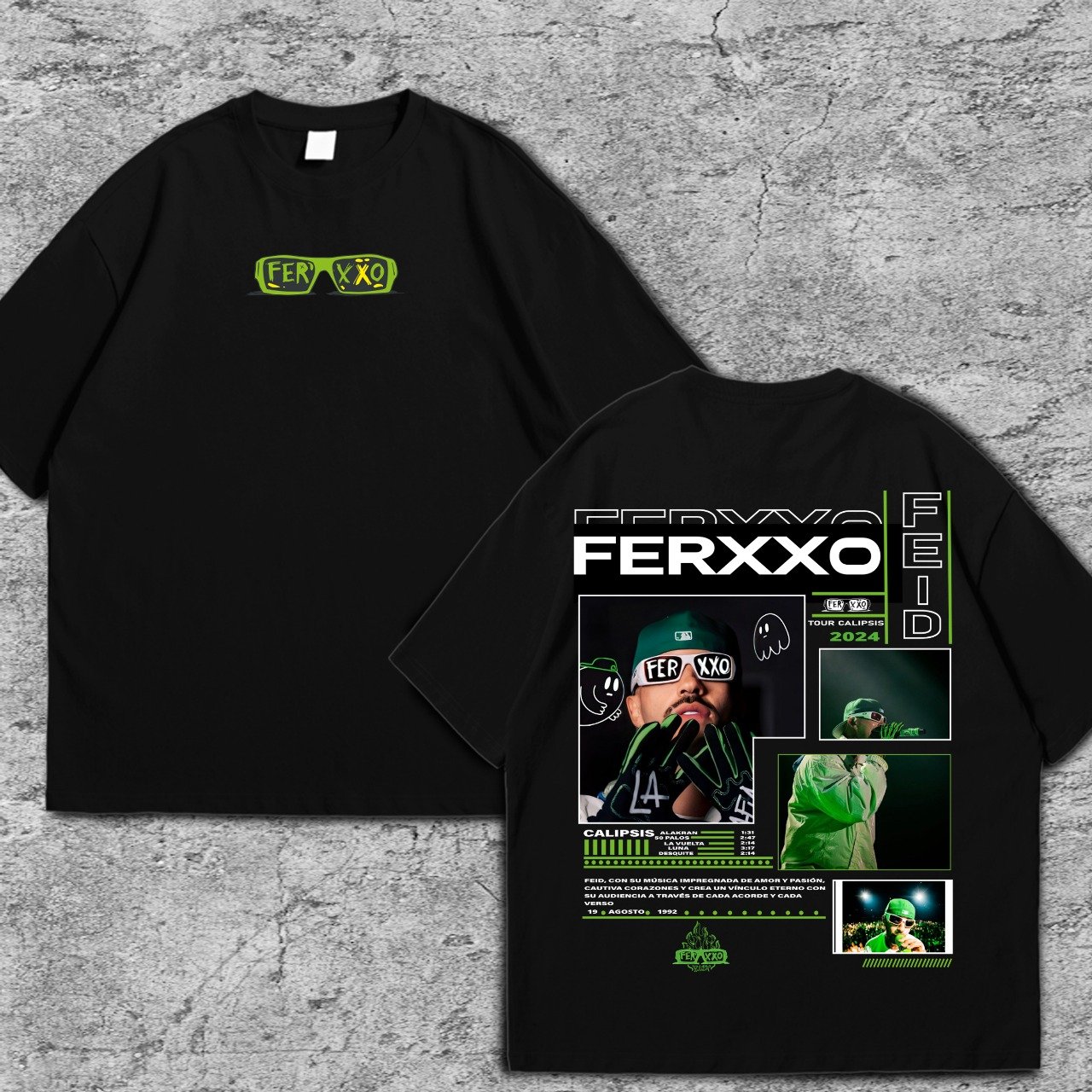 Playera de Cuello Redondo Artistas | Ferxxo | SuperLab México®